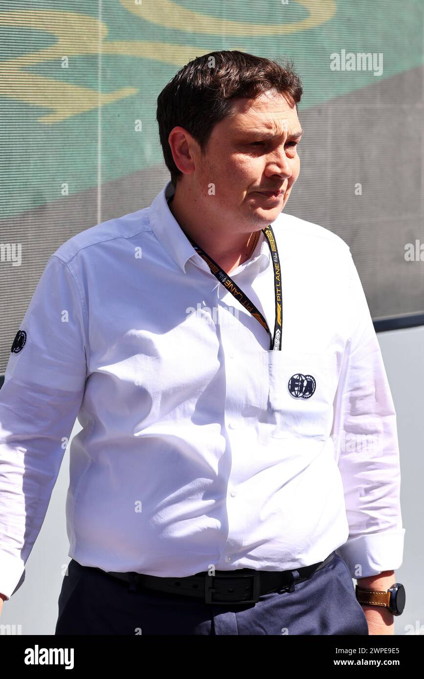 Tim Malyon (GBR) FIA Single-Seater Department Sporting Director. 07.03. ...