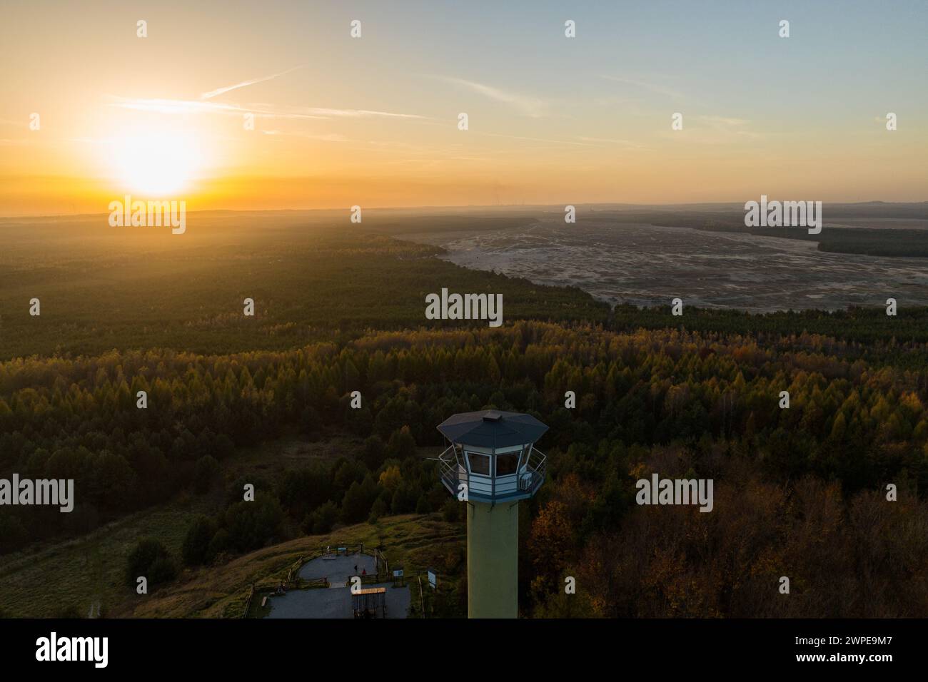Bledowska Desert sand the largest area of quicksand in Poland. Sand ...