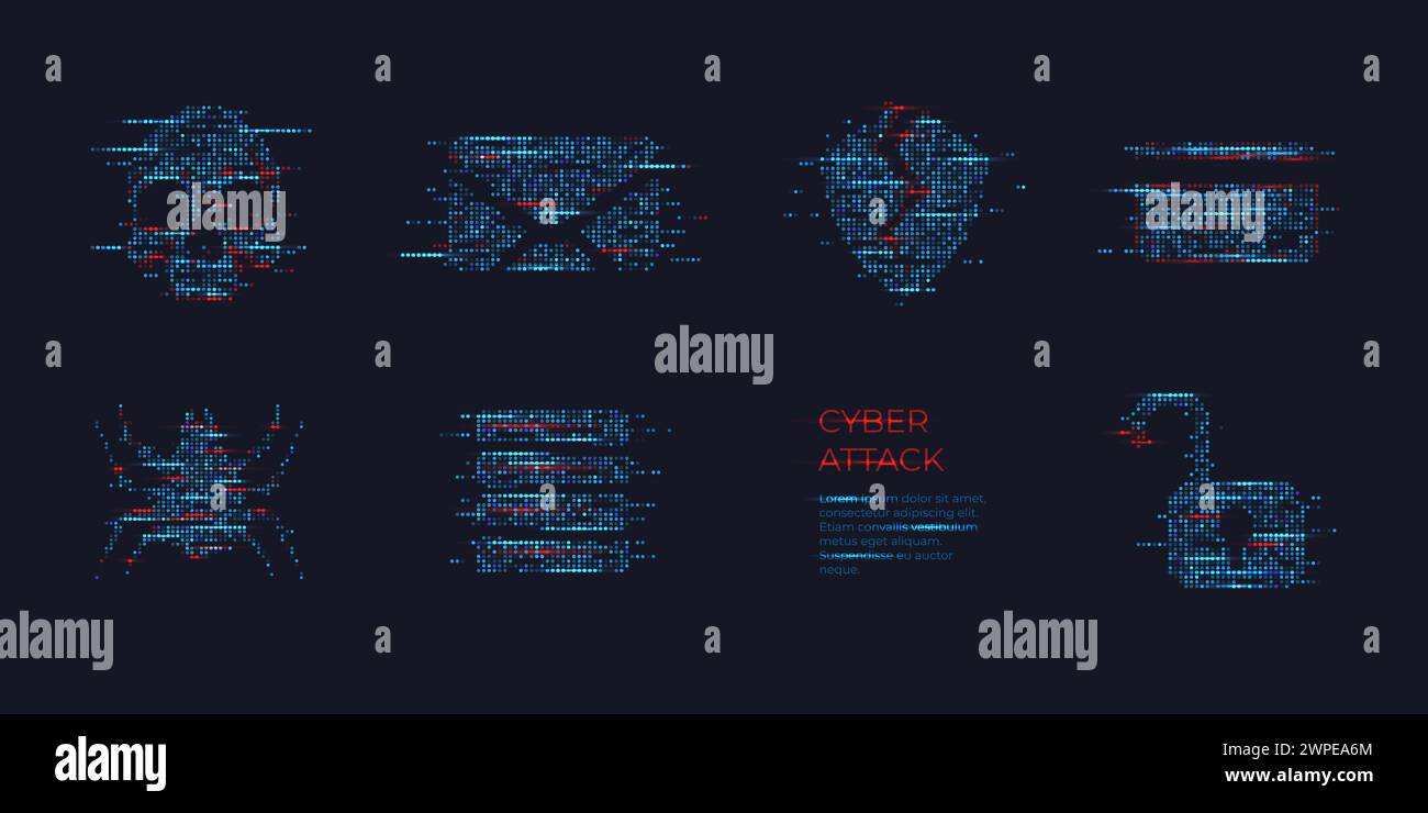 Hacker firewall hack on Stock Vector Images - Alamy
