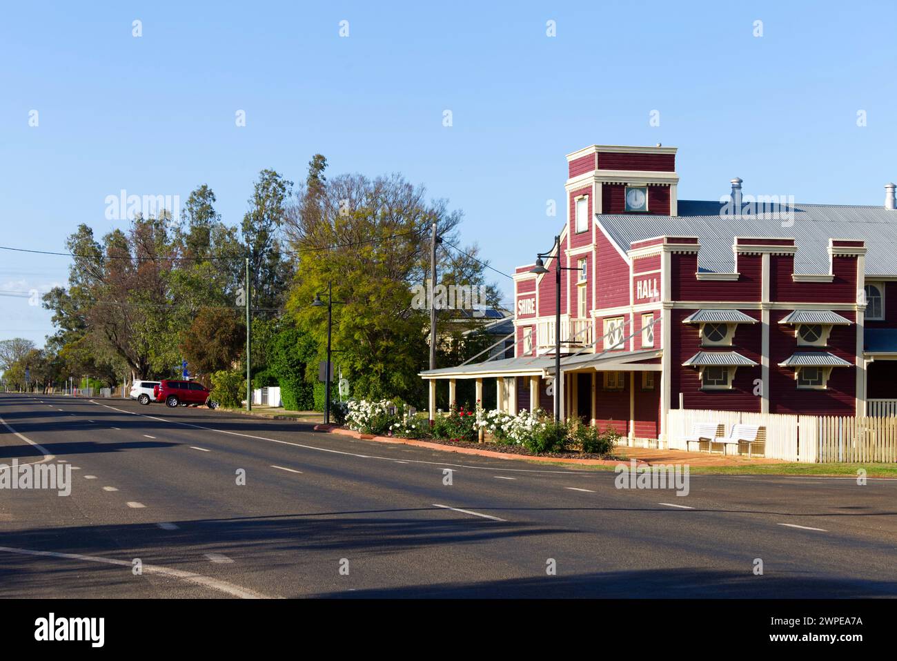 The historic Warroo Shire Hall Surat Maranoa Region Queensland ...