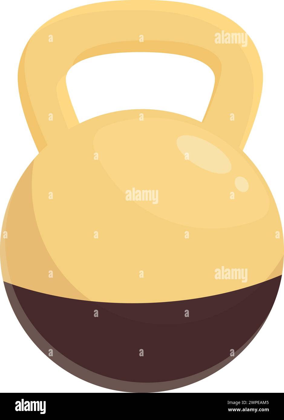 Training weight icon cartoon vector. Boxing sport game. Stage side ...