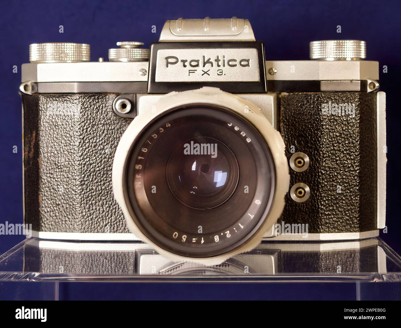 Praktica FX 3 camera from Dresden, East Germany. It used the M42 lens ...