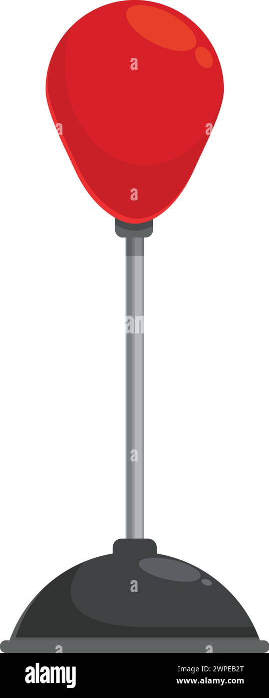 Boxing sport game icon cartoon vector. Training arena champion. Stamp ...