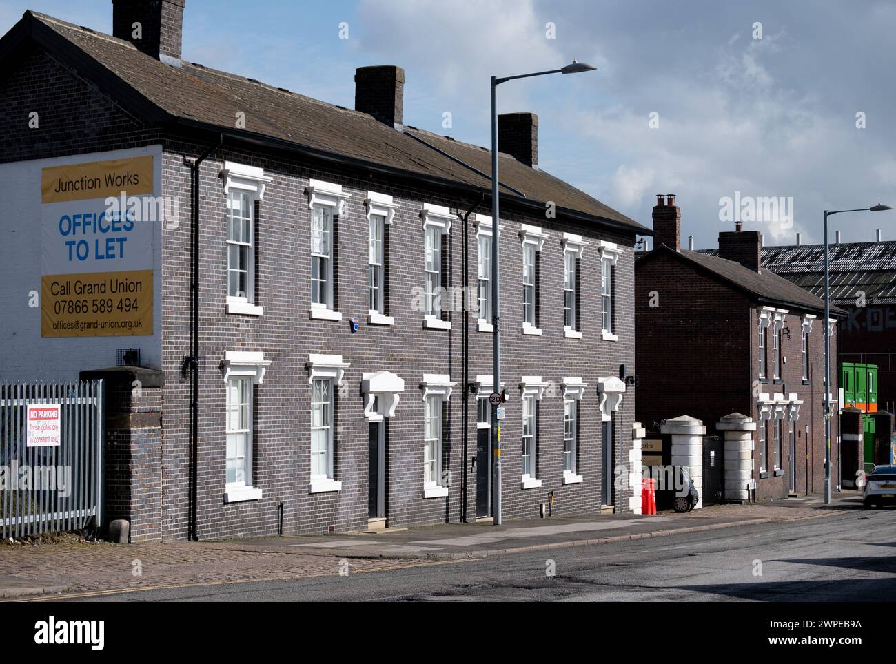 Junction Works building, Digbeth, Birmingham, UK Stock Photo - Alamy