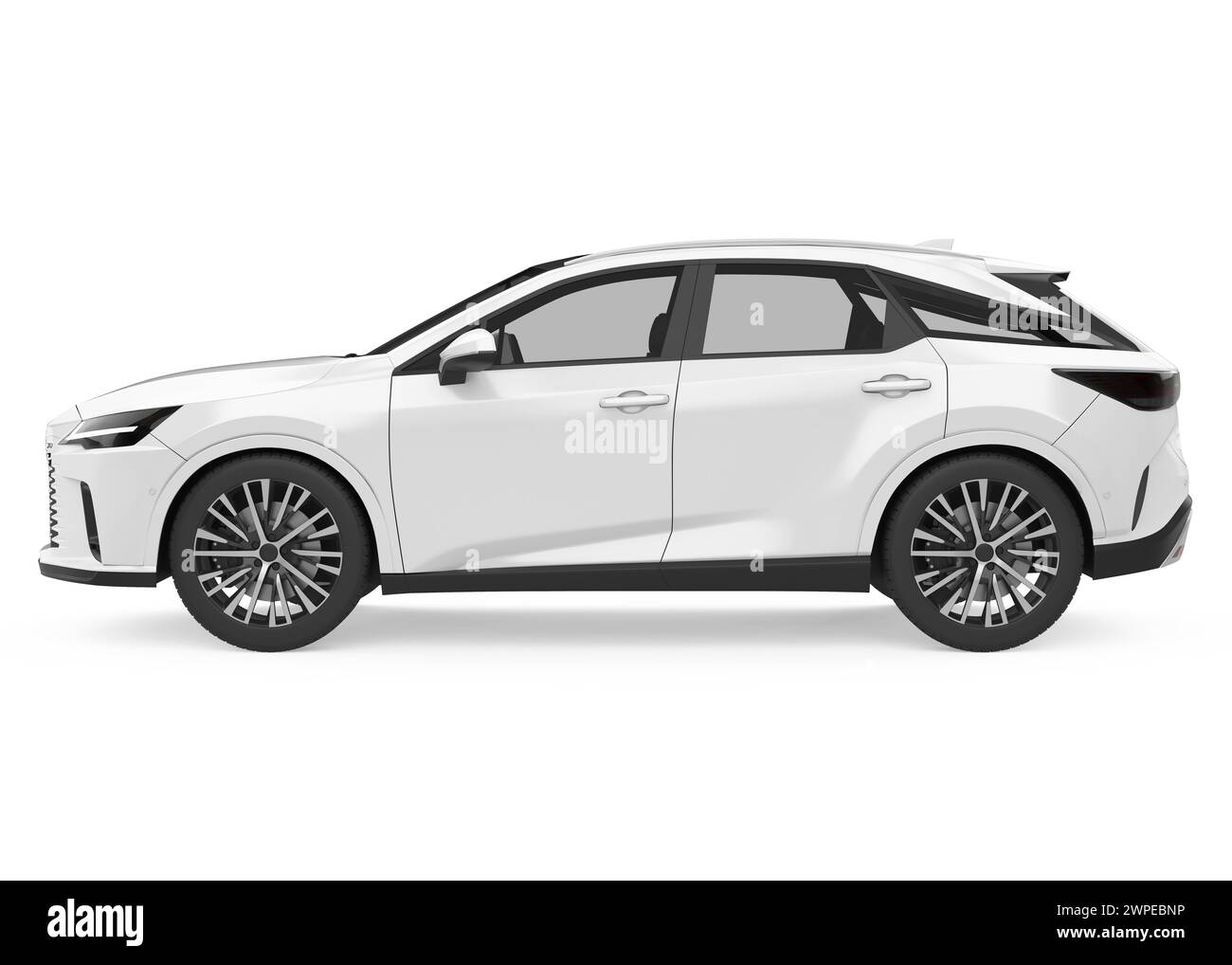 SUV Car Isolated Stock Photo - Alamy