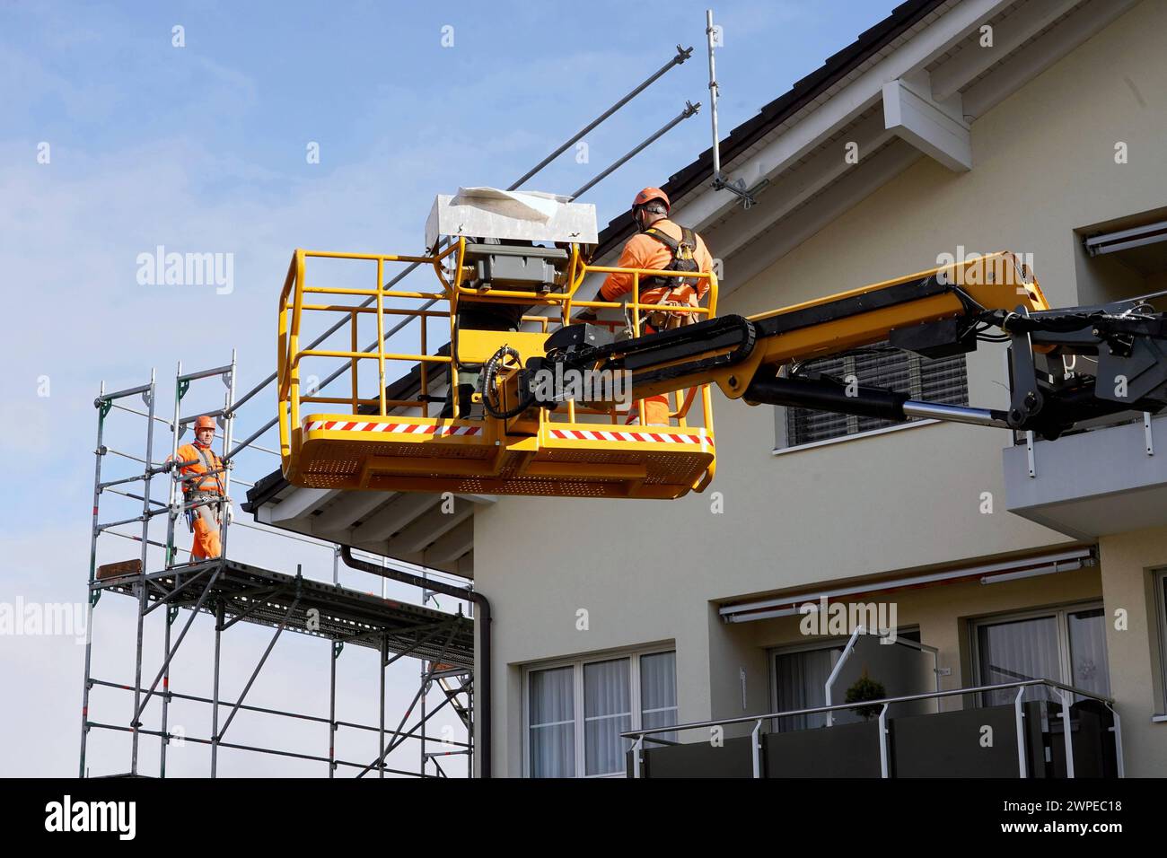 Arbeitsbuehnen hi-res stock photography and images - Alamy