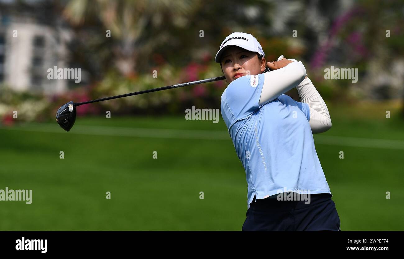 Lingshui, China's Hainan Province. 7th Mar, 2024. Saigo Mao of Japan ...