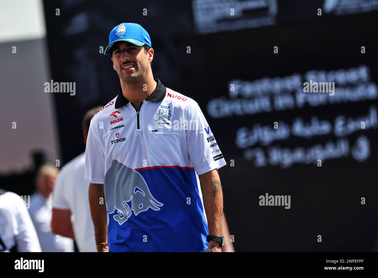 Jeddah, Saudi Arabia. 07th Mar, 2024. Daniel Ricciardo (AUS) RB ...