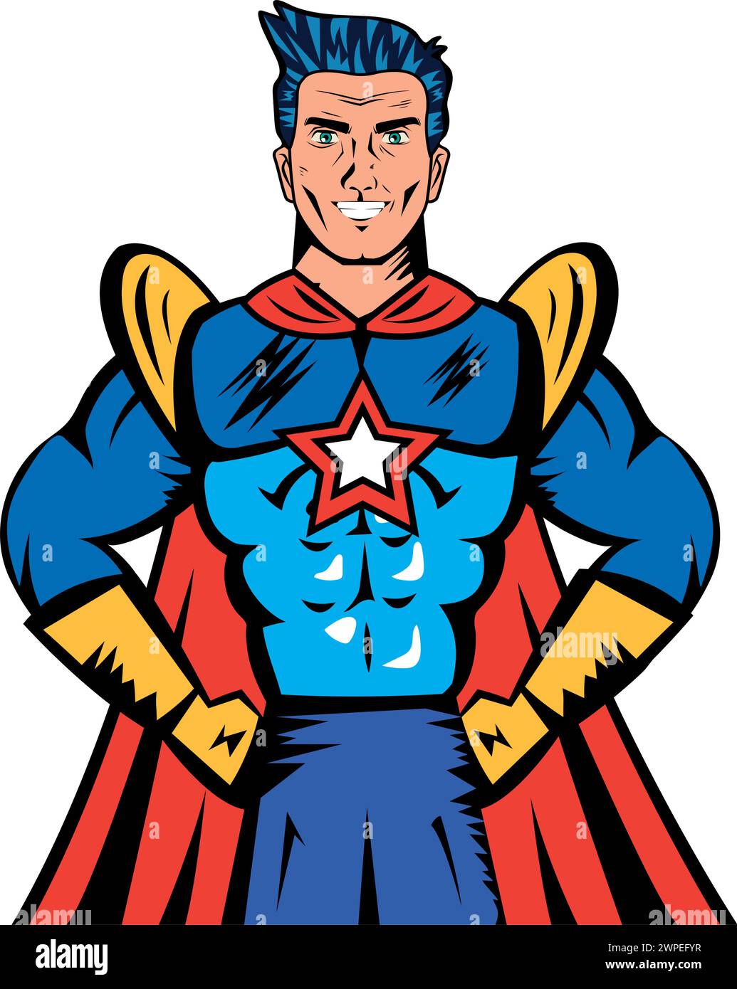 superhero pop art comic Stock Vector Image & Art - Alamy