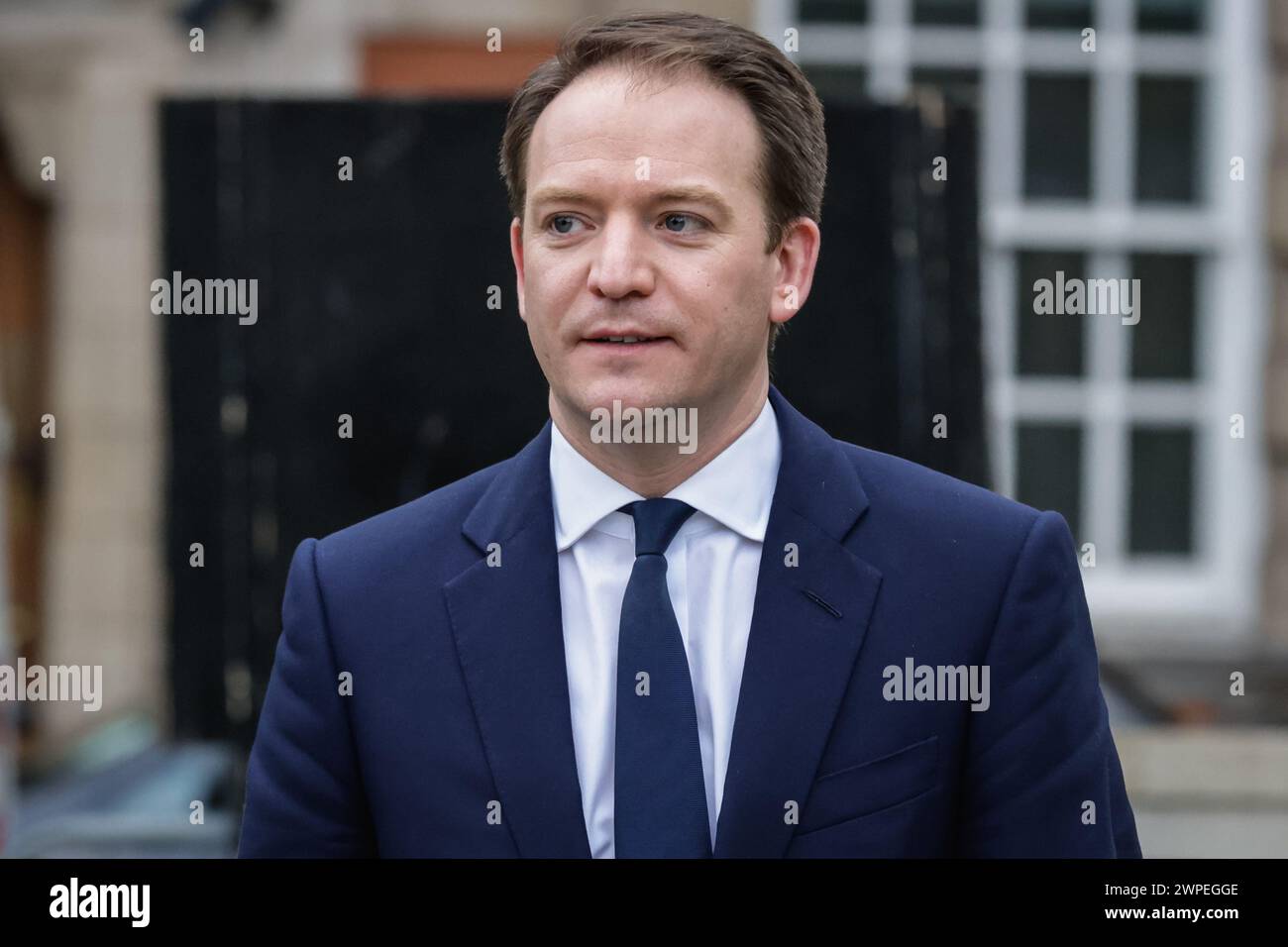 London, UK. 06th Mar, 2024. Gareth Davies, government Exchequer Secretary to the Treasury ...