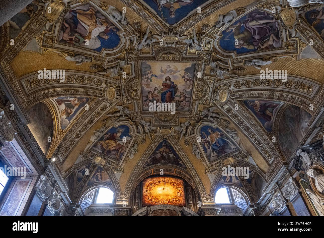 Interior of Basilica of Saint Mary Major, Rome, Italy Stock Photo - Alamy