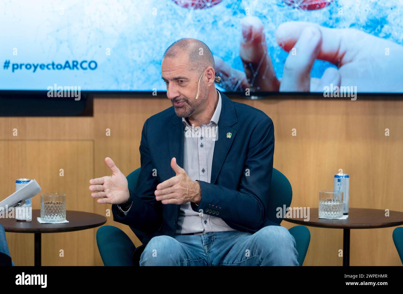 The president of the National Federation of ALCER Associations, Daniel ...