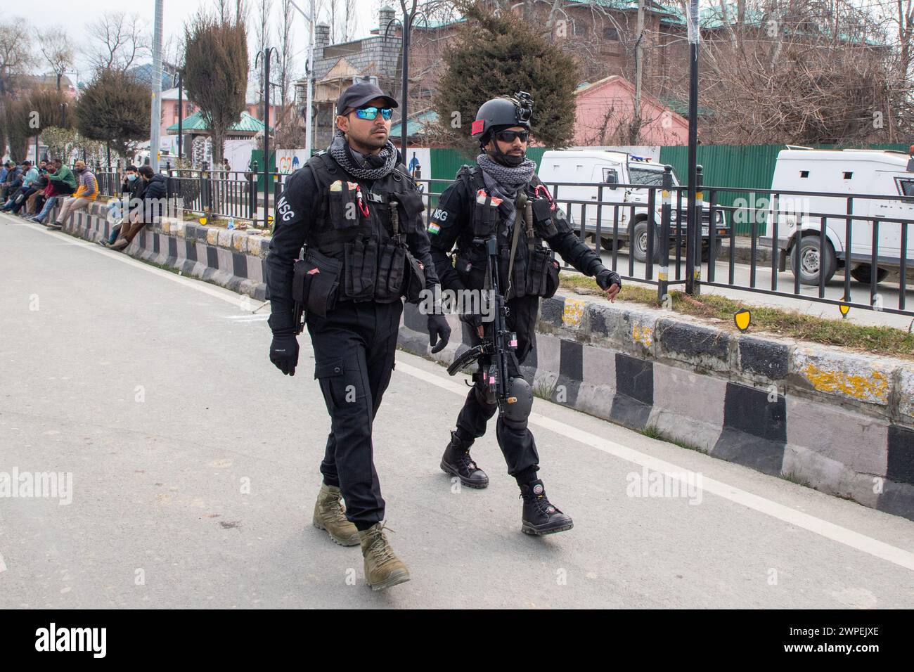 Srinagar, India. 07th Mar, 2024. National Security Guard (NSG ...