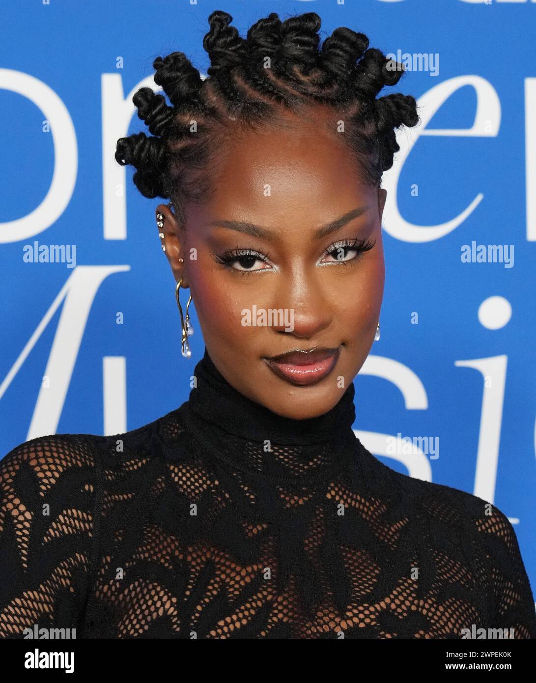 Los Angeles, USA. 06th Mar, 2024. Tems arrives at the 2024 Billboard ...