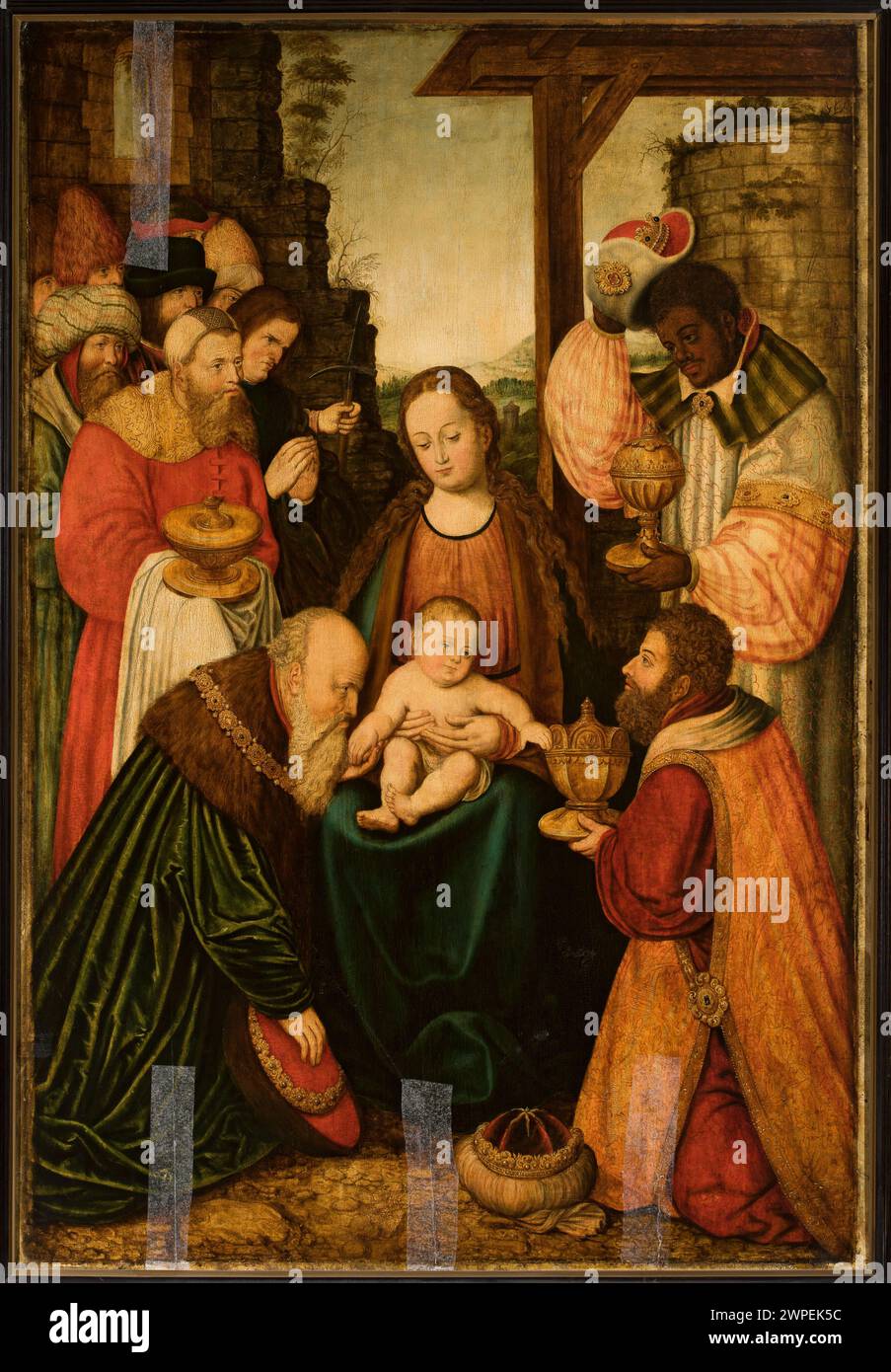 The Three Kings; unknown, Cranach, Lucas (1472-1553; st.); beginning of ...