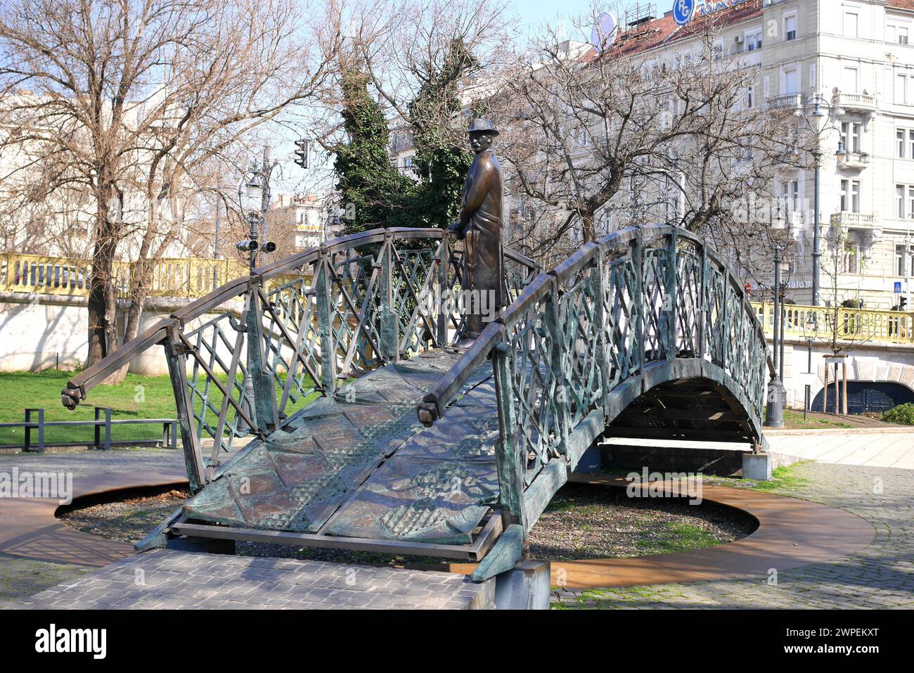 Statue of Nagy Imre, pro-reform communist prime minister of Hungary in ...