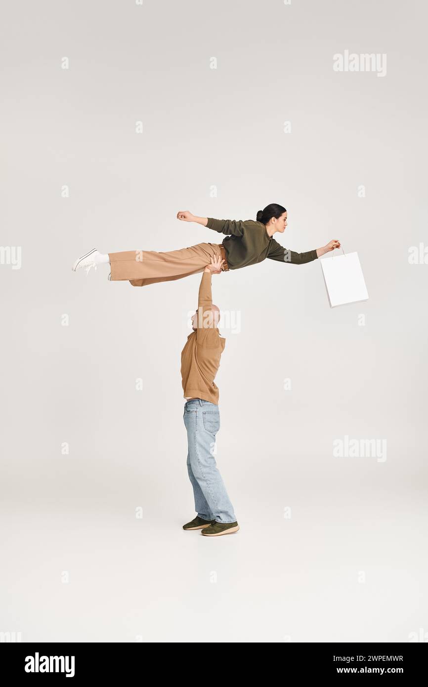 Male acrobat hi-res stock photography and images - Alamy