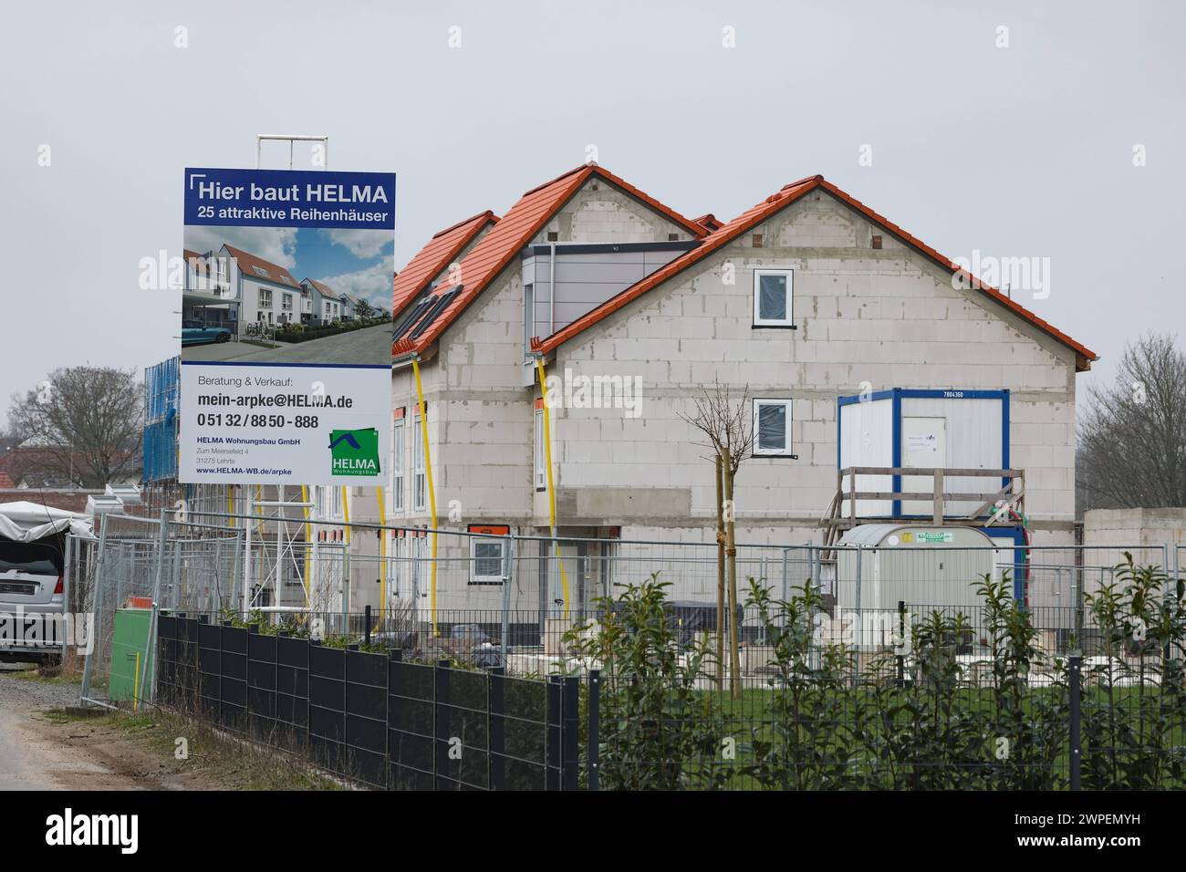 Niedersachsen, Hannover, Helma Eigenheimbau AG Insolvenz, Neubaugebiet ...