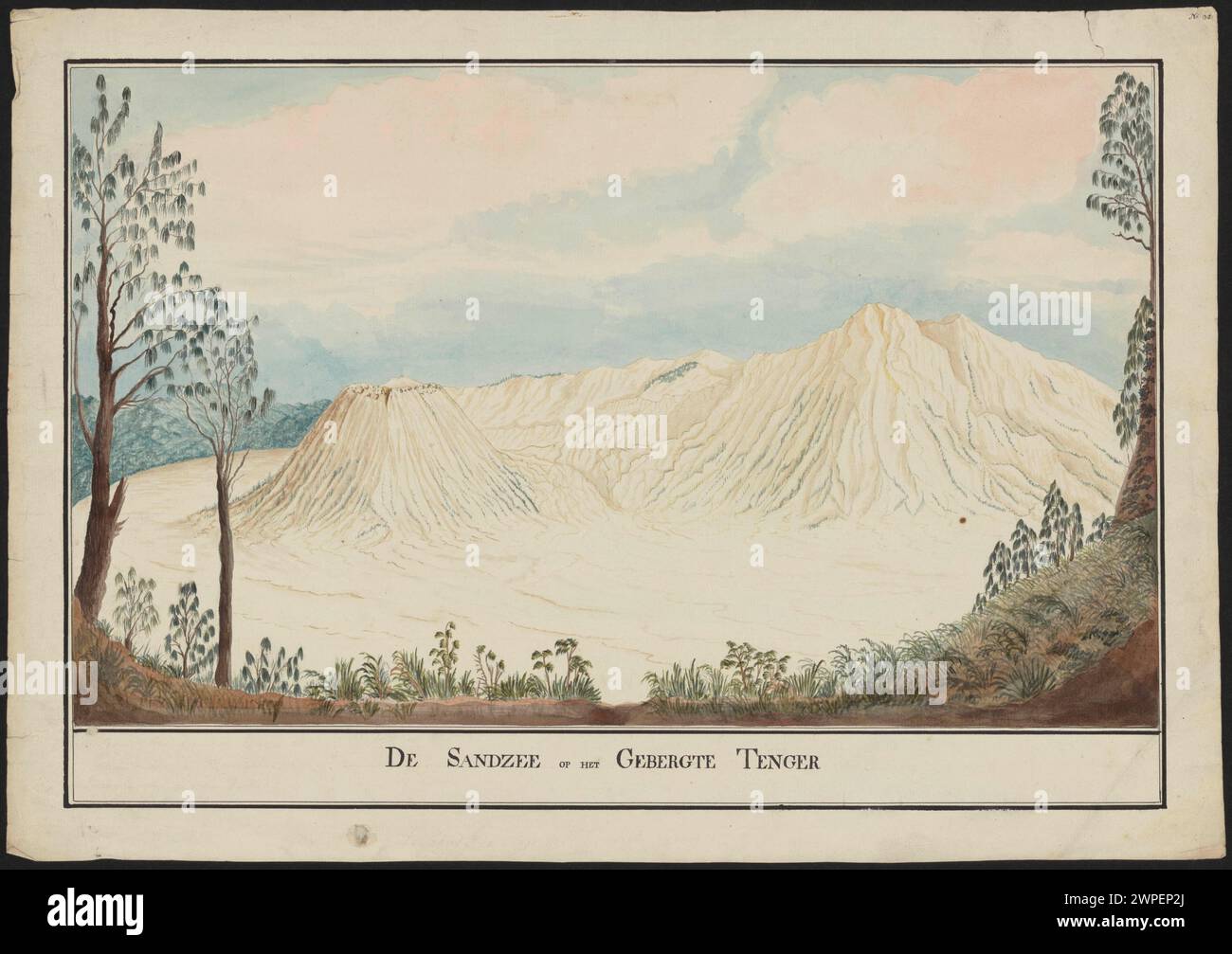 The Desert of Mount Tengger (Mount Bromo Stock Photo - Alamy