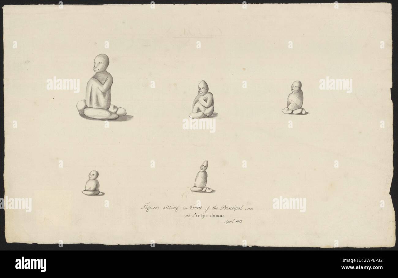 Figures sitting in Front of The Principal Ones at Artjoe Domas (Arca ...