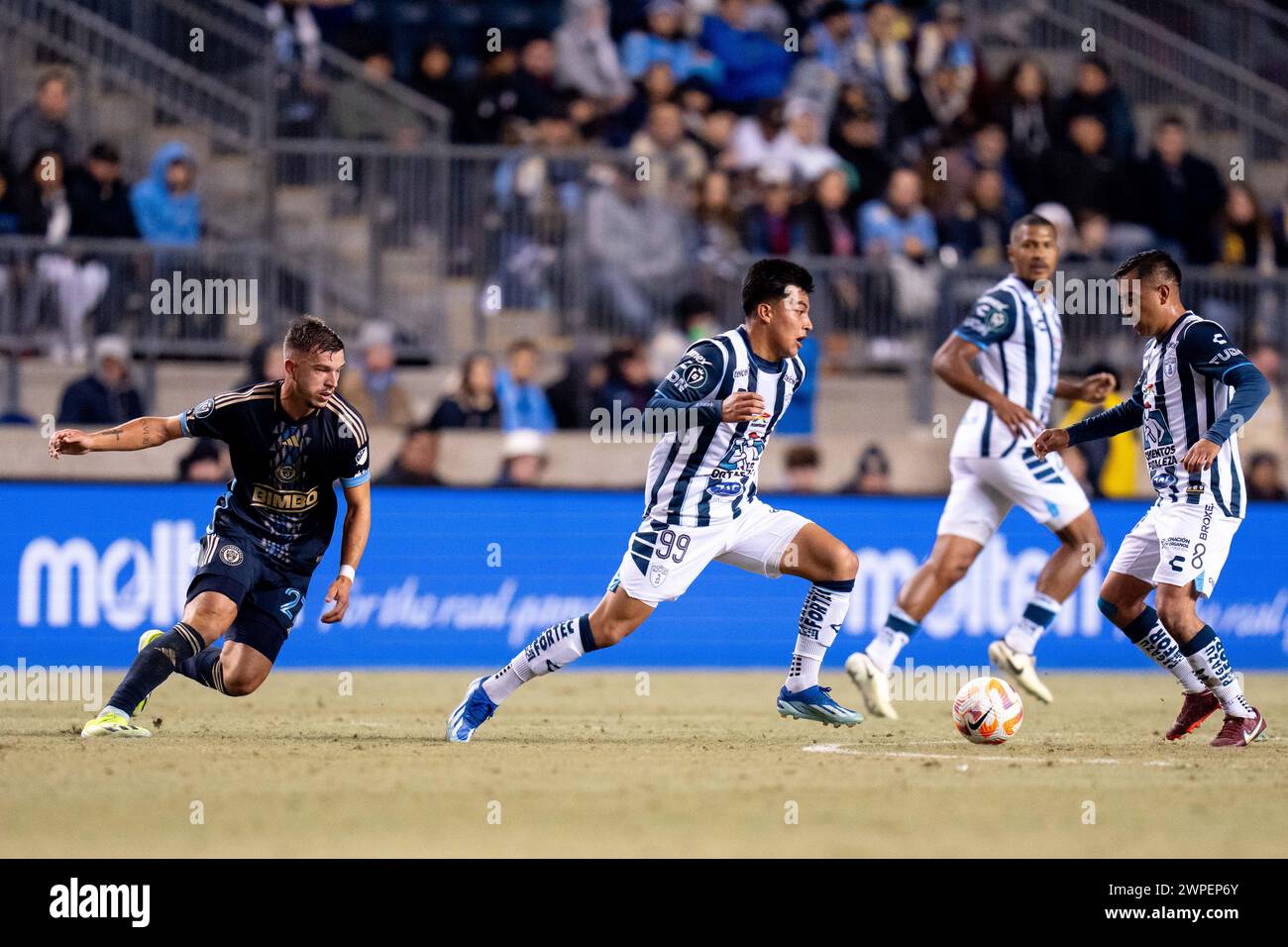 Chester, Pennsylvania, USA. 05th Mar, 2024. Pachuca Forward Emilio ...