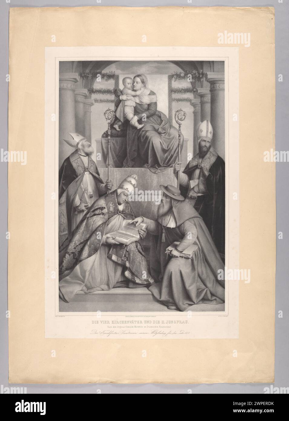 Die vier kirchenvater hi-res stock photography and images - Alamy