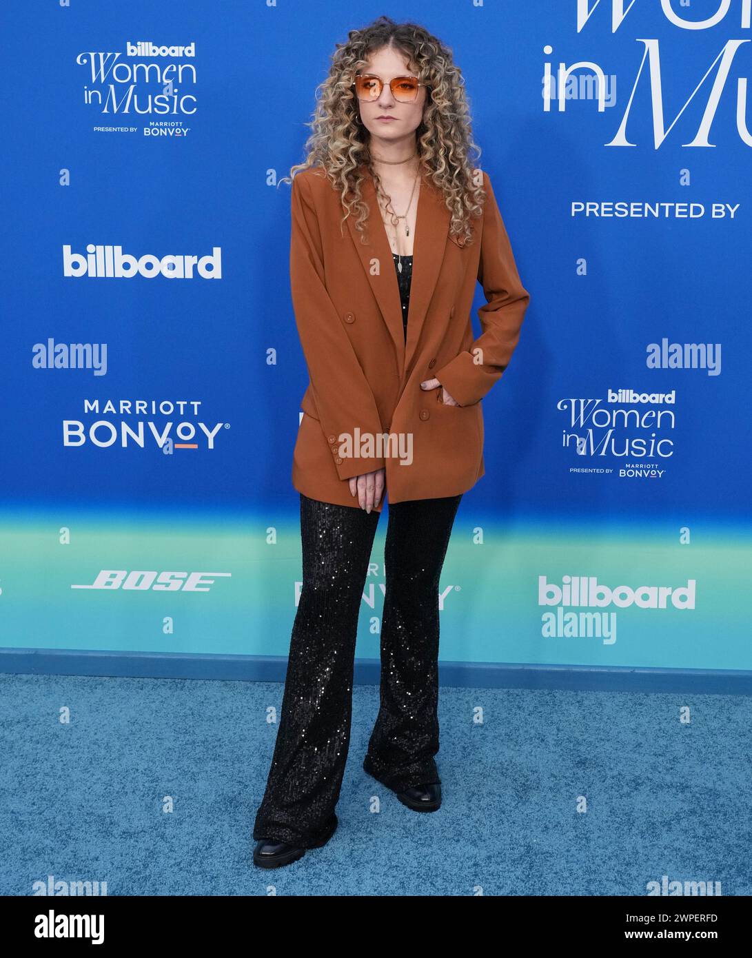 Los Angeles, USA. 06th Mar, 2024. Mandelyn Monchick arrives at the 2024 Billboard Women in Music ...
