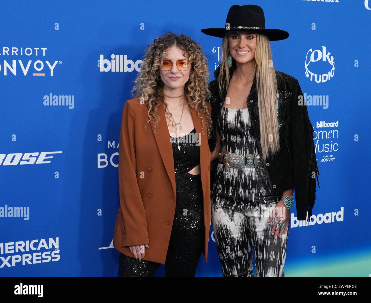 Los Angeles, USA. 06th Mar, 2024. (L-R) Mandelyn Monchick and Lainey ...