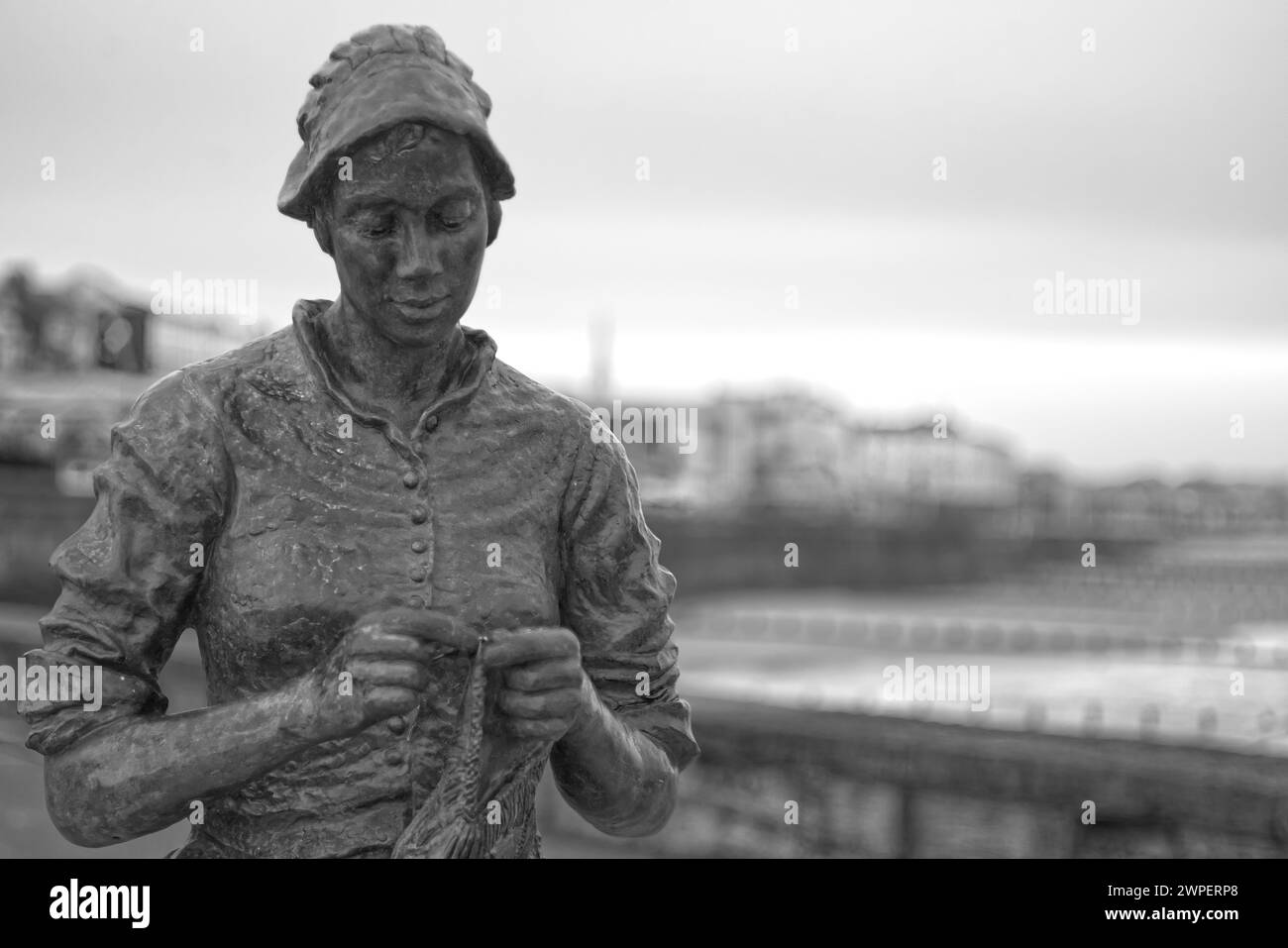 Bridlington seaside town in the East Riding or Yorkshire UK, beaches ...
