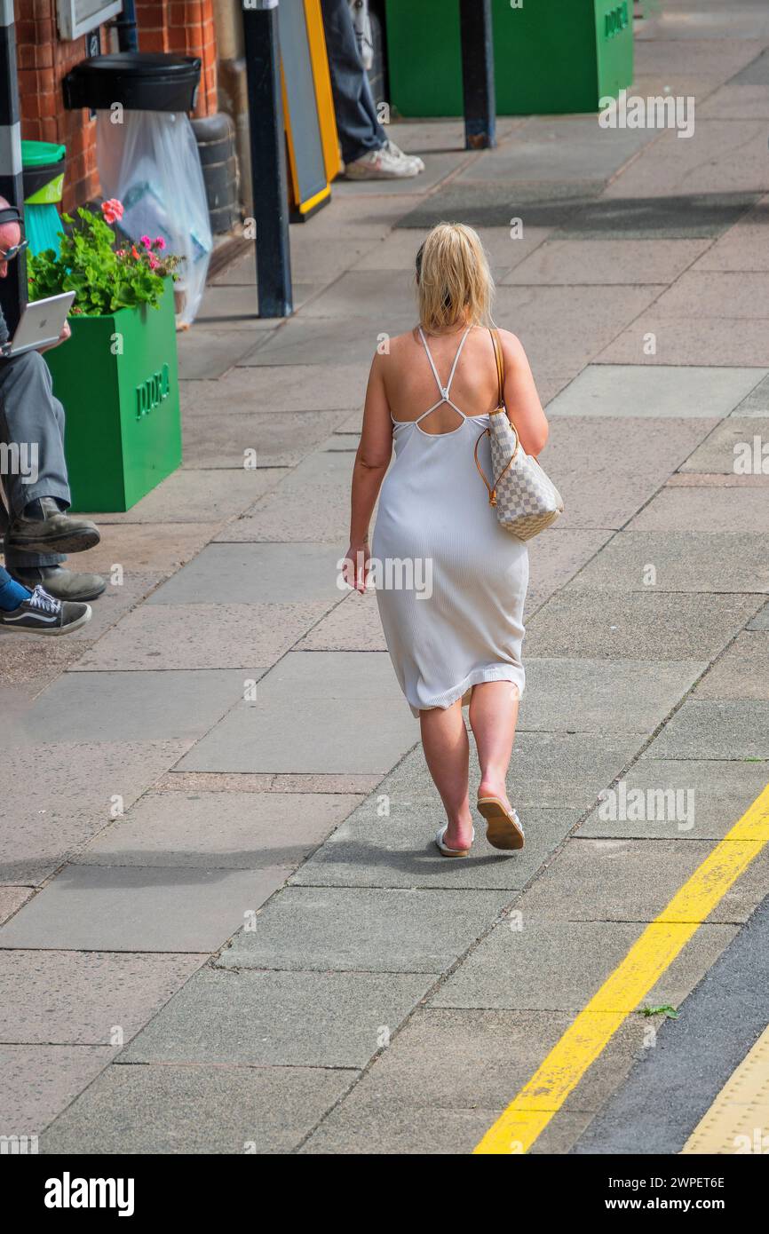 British Network Rail passenger commuter suburban station West Midlands ...