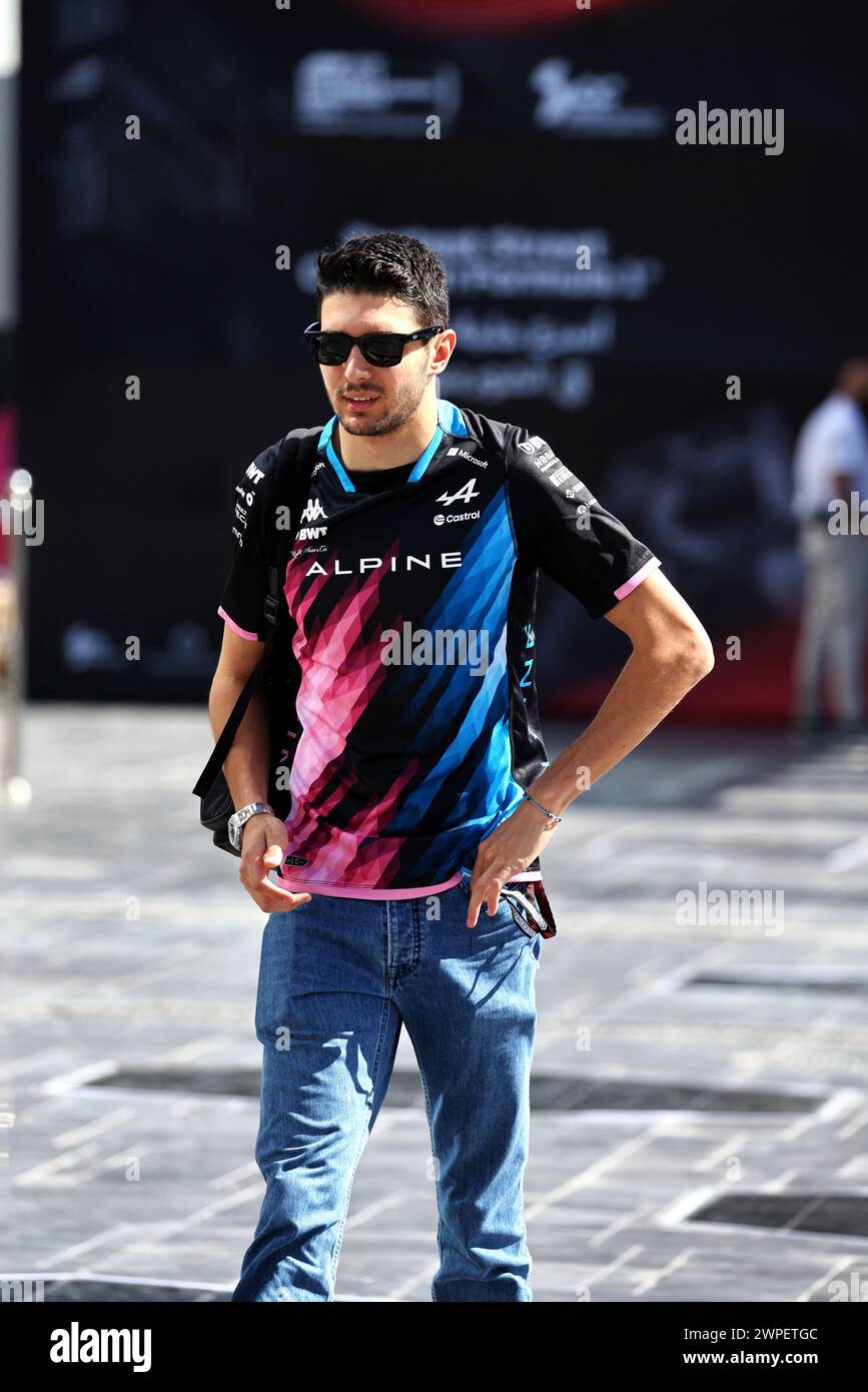 Jeddah, Saudi Arabia. 07th Mar, 2024. Esteban Ocon (FRA) Alpine F1 Team ...