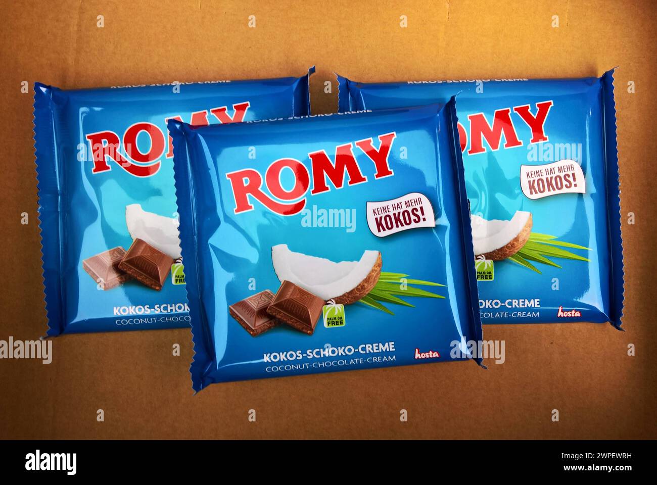 Romy Kokos - Schokolade von Hosta. Die ROMY Kokosschokolade ist eine ...