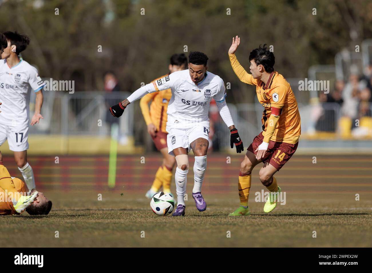 Gwangju, South Korea; 2nd March 2024. Former Manchester United player ... Gwangju, South Korea; 2nd March 2024. Former Manchester United player ...