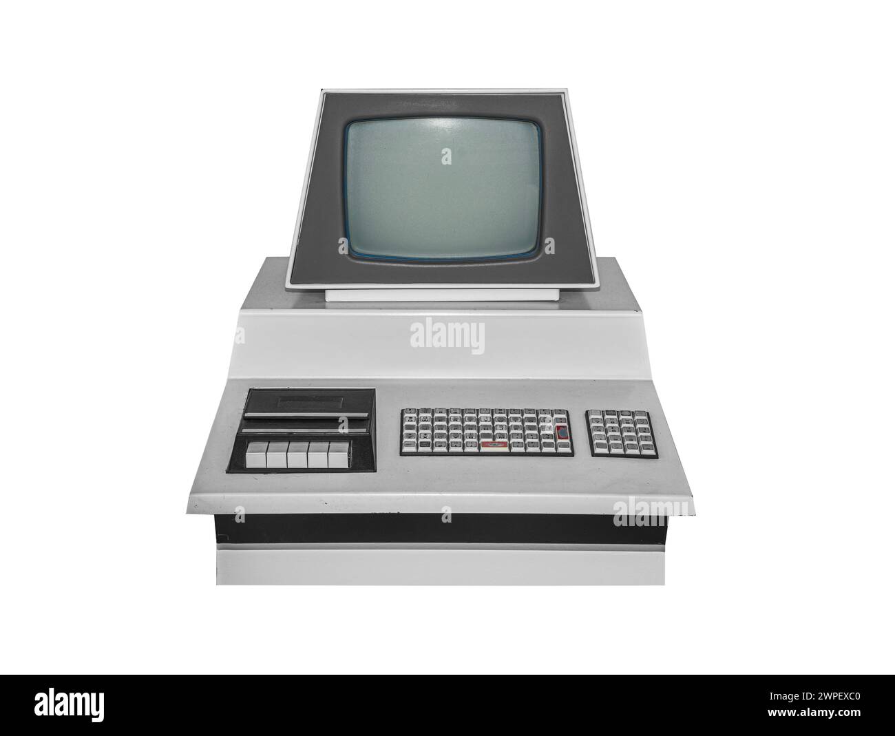 Old outdated crt computer monitor hi-res stock photography and images ...