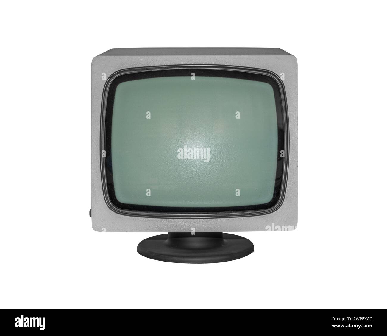 Computer monitor crt screen Cut Out Stock Images & Pictures - Alamy