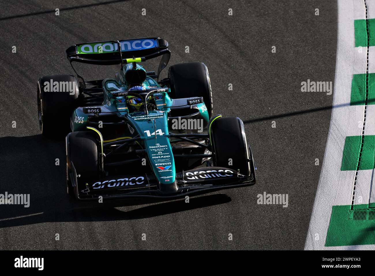 Jeddah, Saudi Arabia. 07th Mar, 2024. Fernando Alonso (ESP) Aston ...