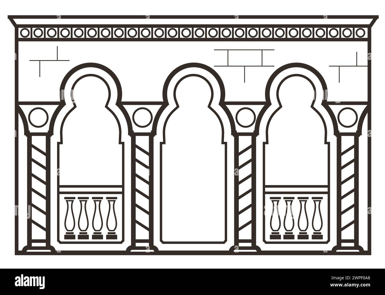 Venetian house Cut Out Stock Images & Pictures - Alamy