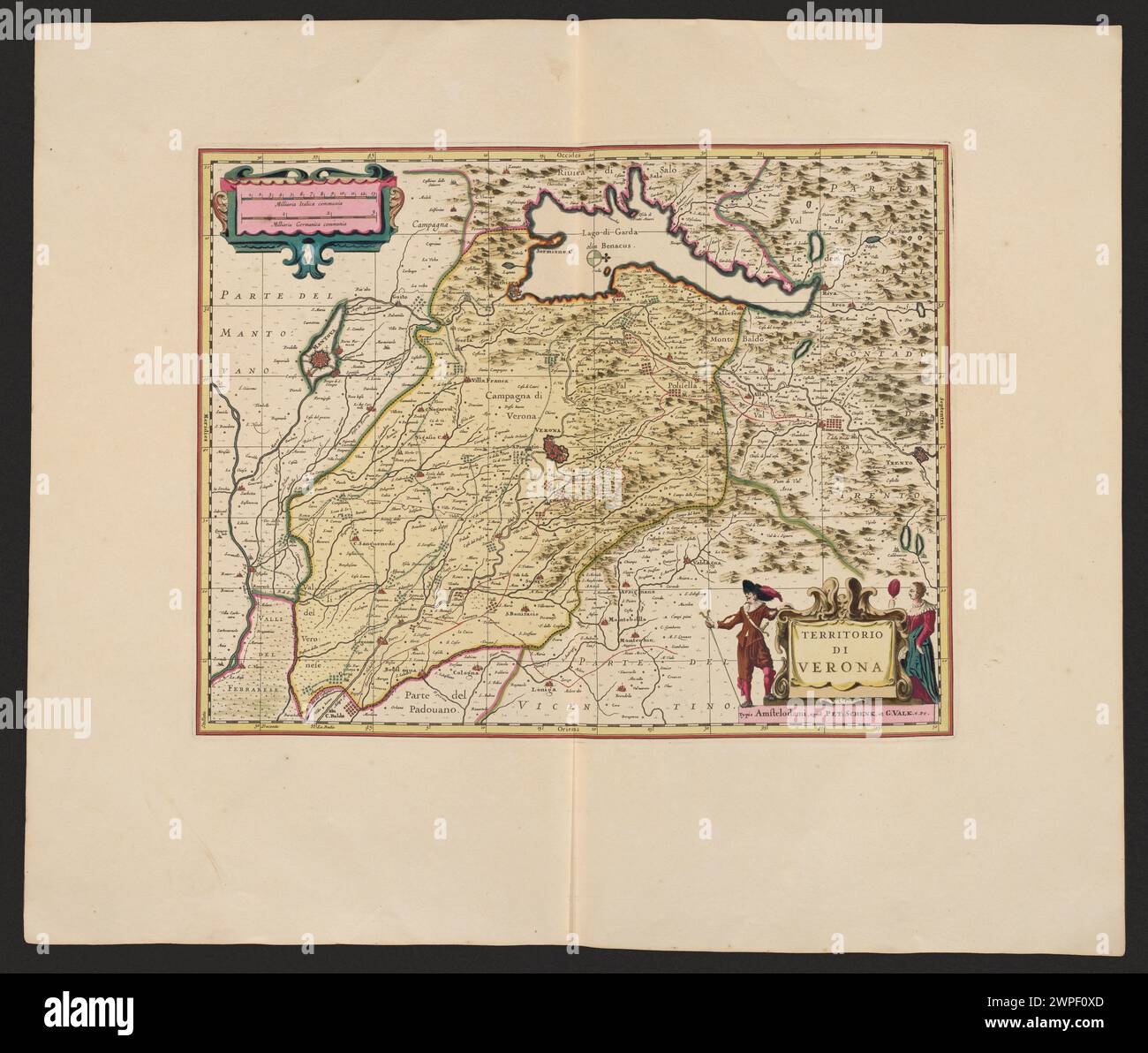 This 1711 map by Pieter Schenck and Gerard Valck depicts the territory ...