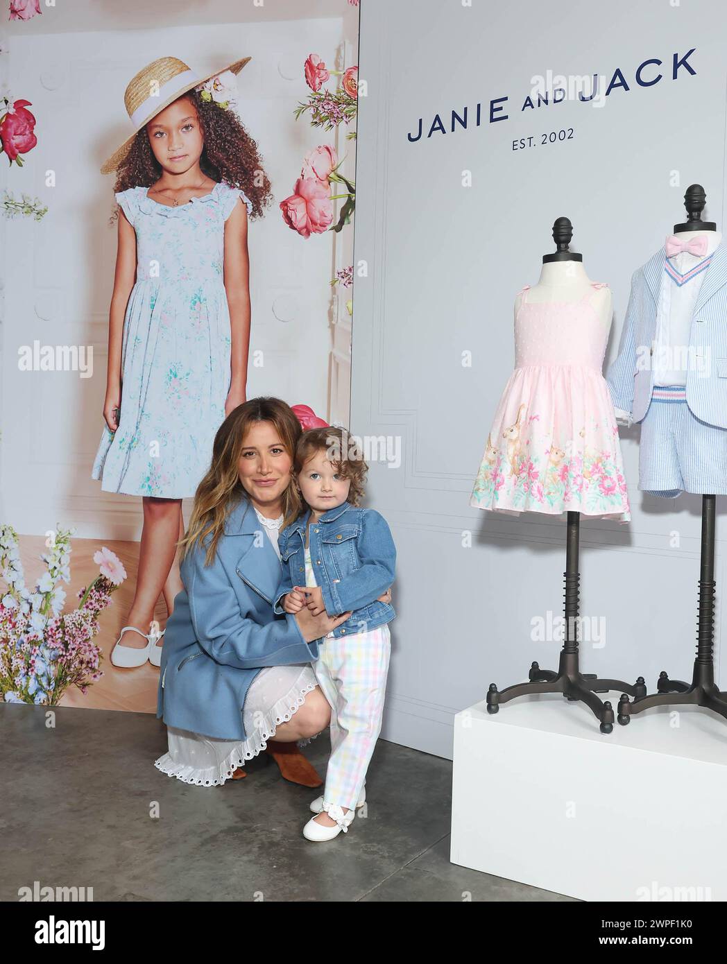 Ashley Tisdale hosts Janie and Jack's Garden Party in Los Angeles ...