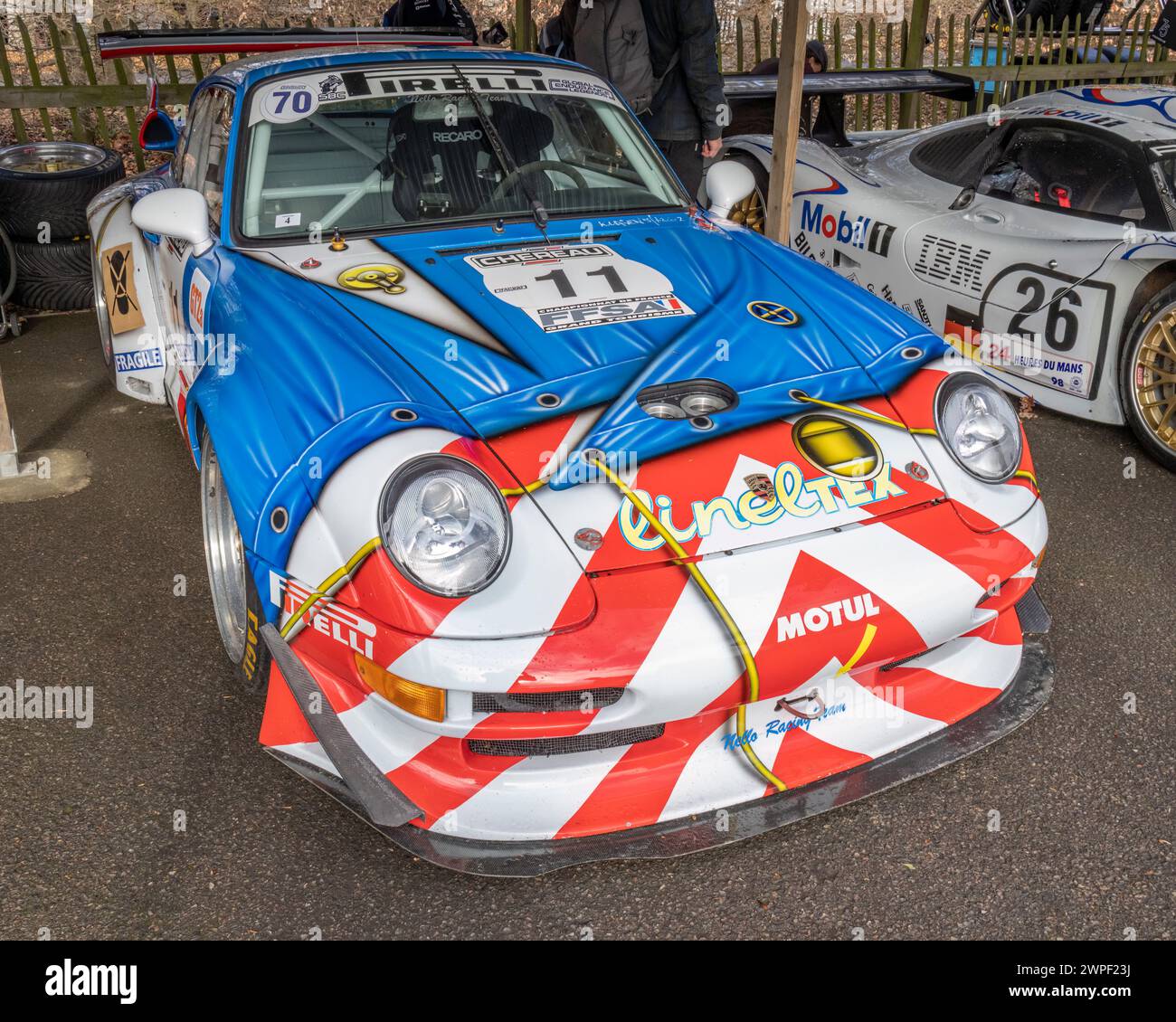 1998 Porsche 933 GT2 Evo2, entrant in the 60th anniversary of the ...