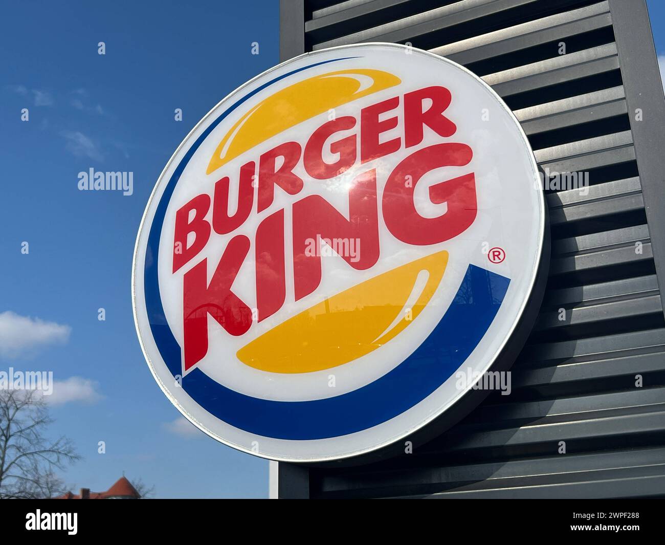 Altes Logo der Fast-Food-Kette Burger King *** Old logo of the fast ...