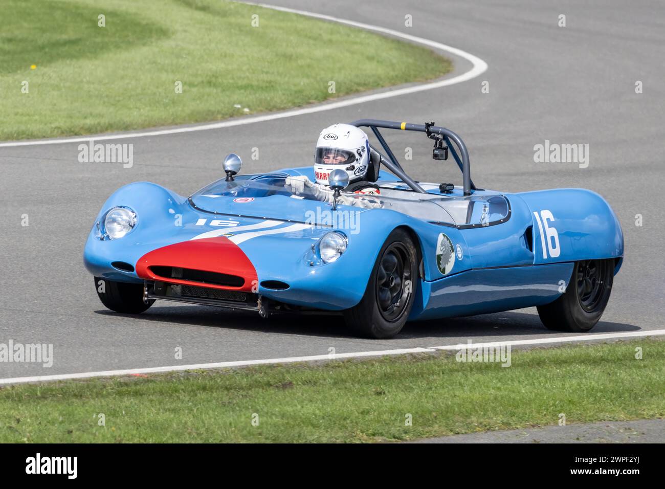 Steve Parrish in the 1964 Lotus-Ford 23B during the Gurney Cup race at ...