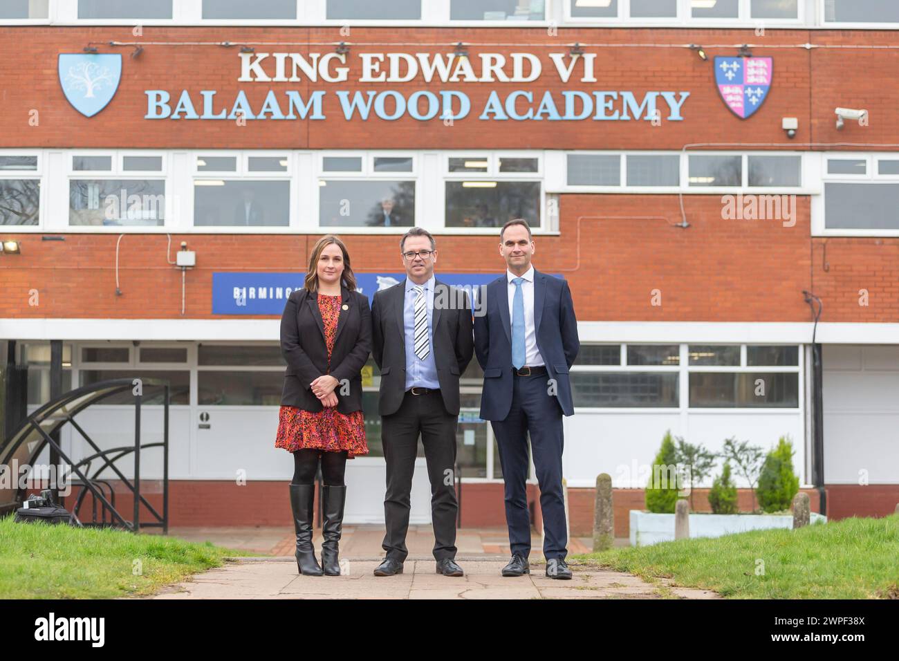 Birmingham, UK. 7th March, 2024. Balhaam Wood Academy in Frankley ...