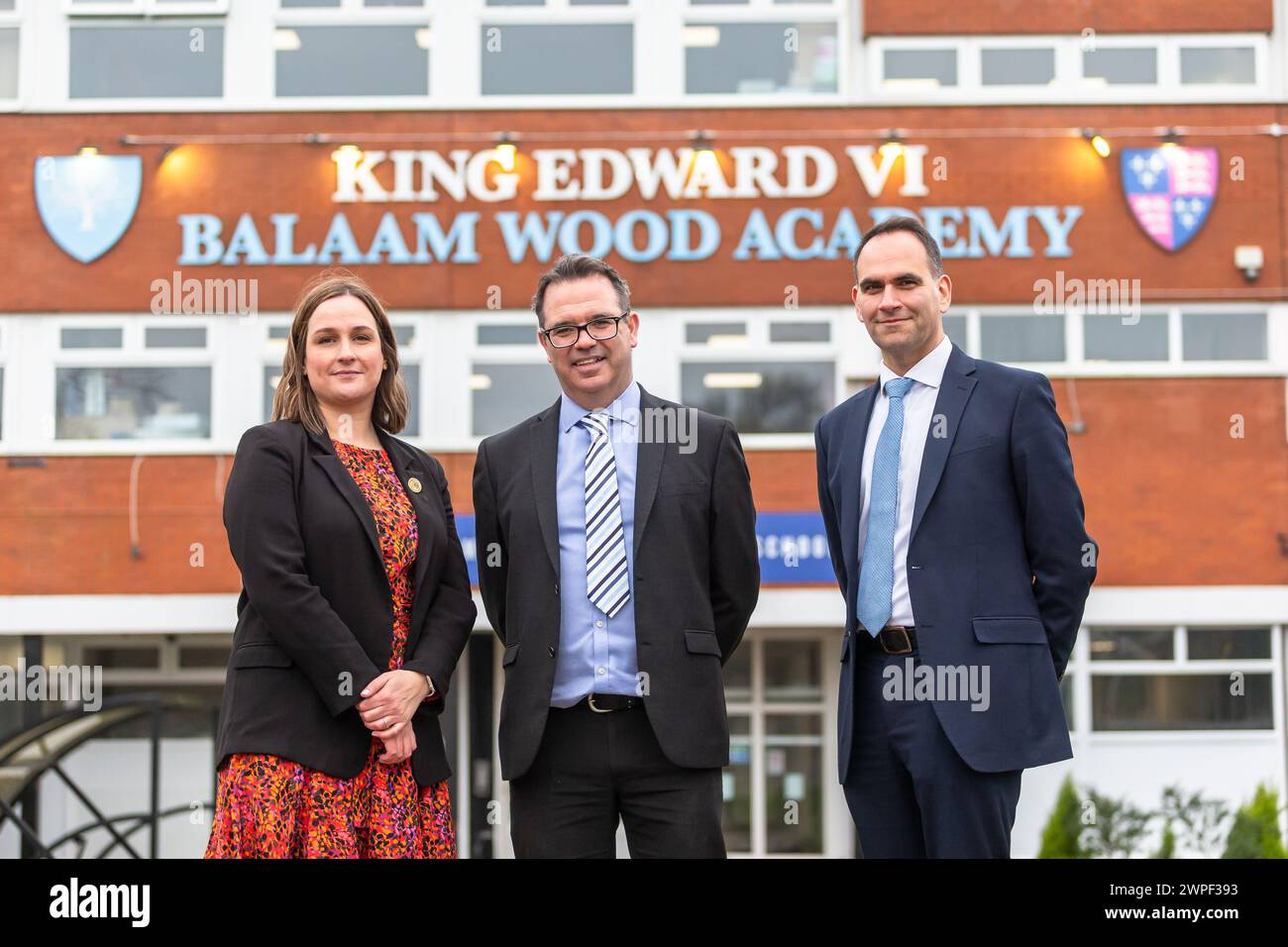 Birmingham, UK. 7th March, 2024. Balhaam Wood Academy in Frankley ...