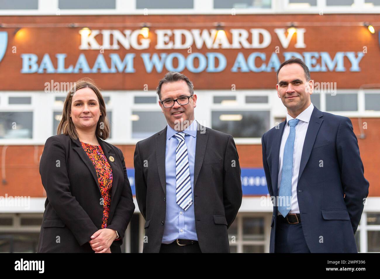 Birmingham, UK. 7th March, 2024. Balhaam Wood Academy in Frankley ...