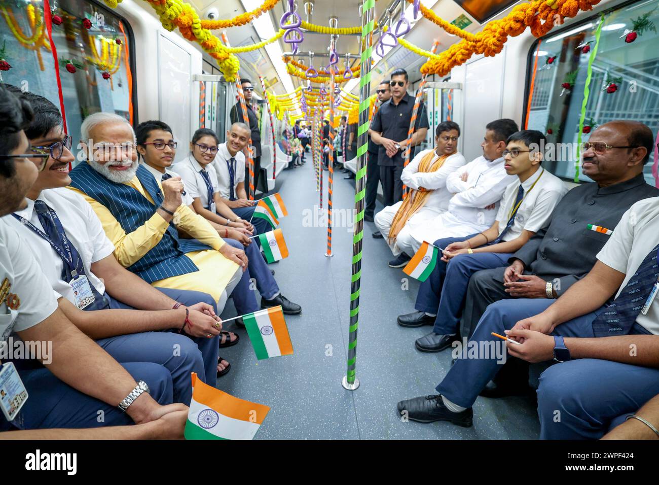 Kolkata, India. 06th Mar, 2024. Kolkata, March 06 (ANI): Prime Minister ...