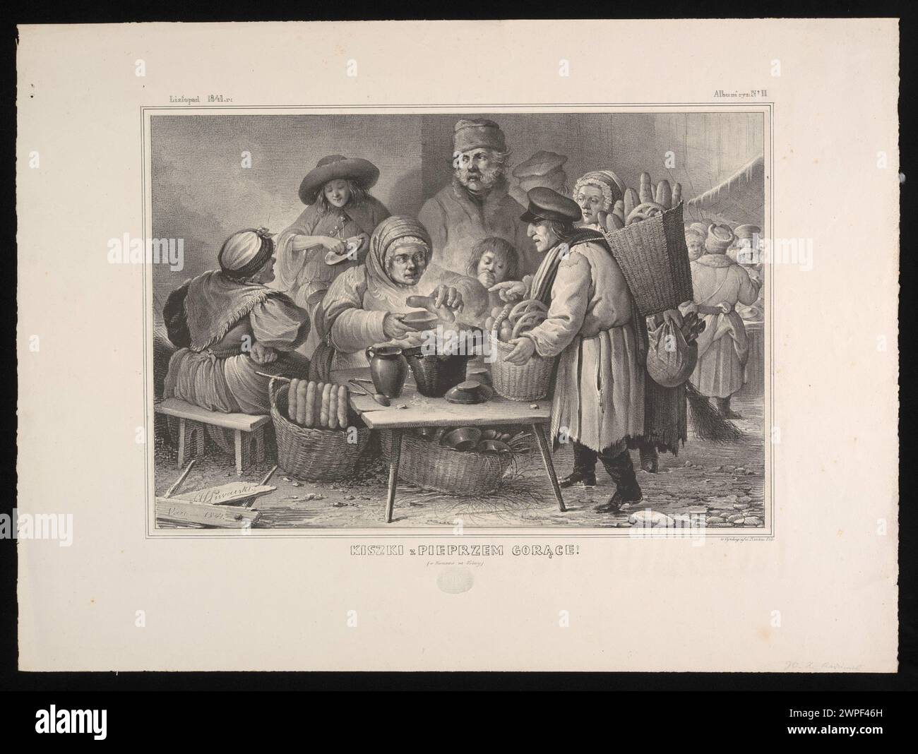 Cisaches with hot pepper! (in Warsaw in Wolnica); Piwarski, Jan Feliks ...