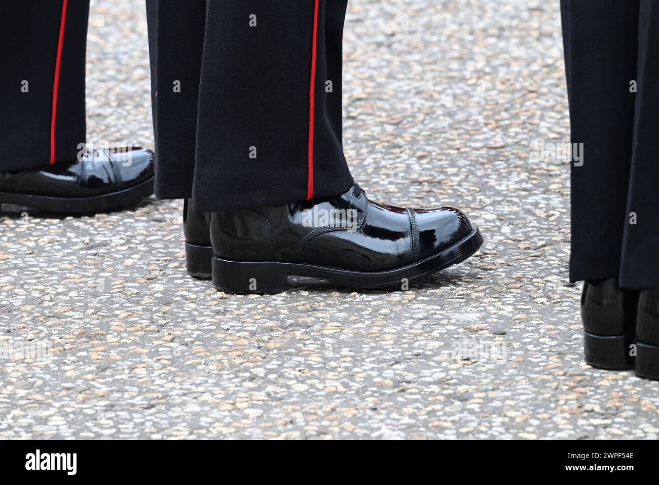Major general james bowder commanding the household division hi-res ...