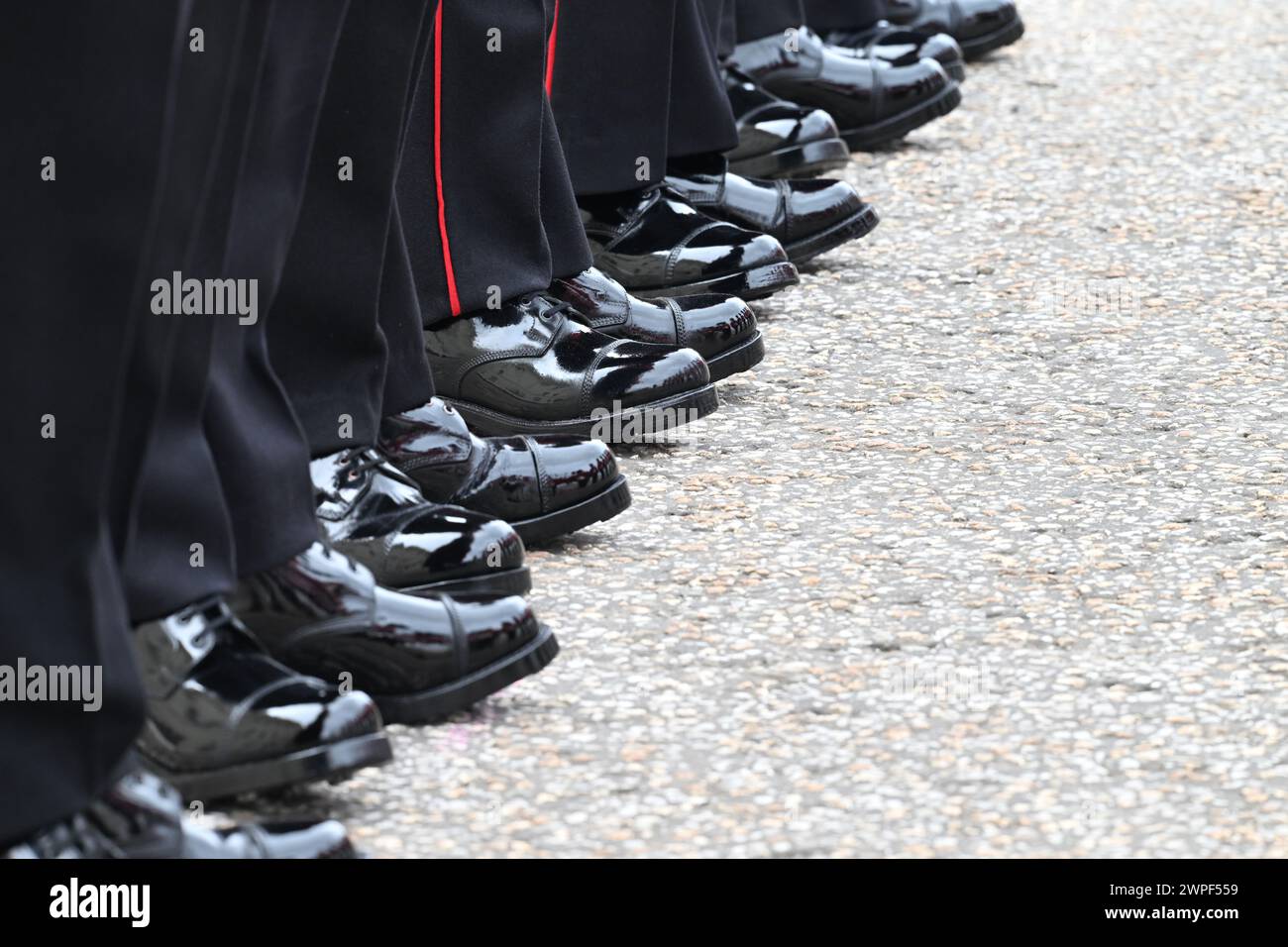 Major general james bowder commanding the household division hi-res ...