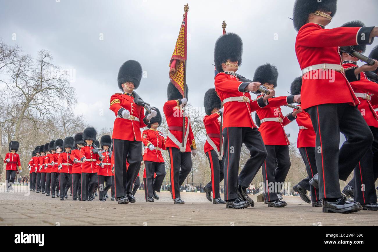 Major general james bowder commanding the household division hi-res ...